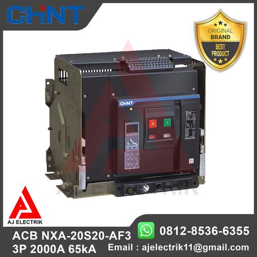 Jual ACB / Air Circuit Breaker 3P 2000A 65kA NXA-20S20-AF3 Chint ...