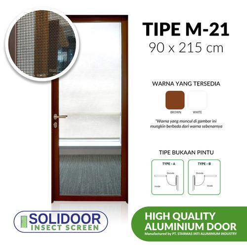 Jual Pintu Aluminium SOLIDOOR INSECT SCREEN M-21 - White TYPE-B - Kab. Tangerang - Solidoor ...