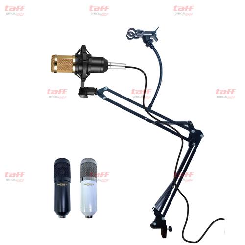 Promo TaffSTUDIO Microphone BM800 & Bracket Stand Mic Karaoke & Phone ...