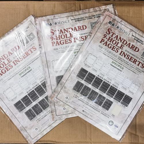 Jual Refill uang kertas perangko mingt bening sekat 2 baris transparan ...