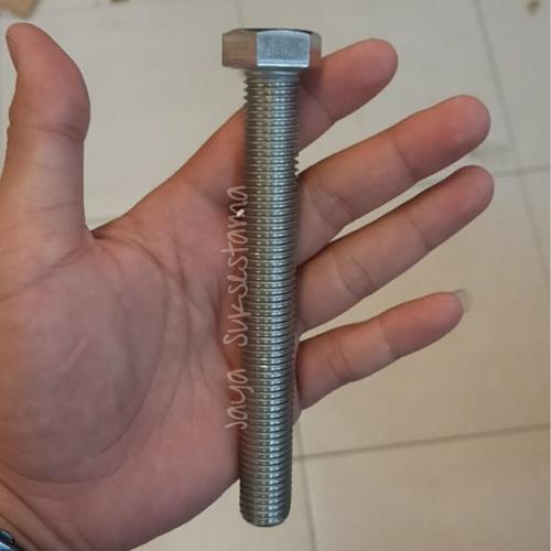 Jual Baut M16 x 130mm SS316 / Bolt STAINLESS 316 M16 - Jakarta Barat ...