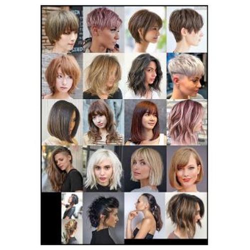 Jual POSTER BESAR POTONG RAMBUT WANITA / POSTER BARBER CEWEK II - 13 ...