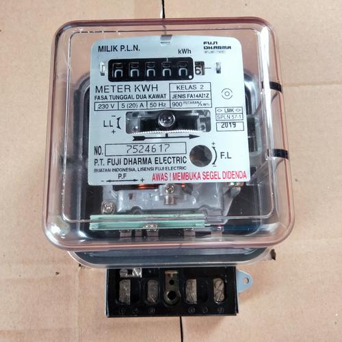 Jual kwh meter Fuji dharma elektrik 1 phase 5(20) a - Kota Bekasi ...