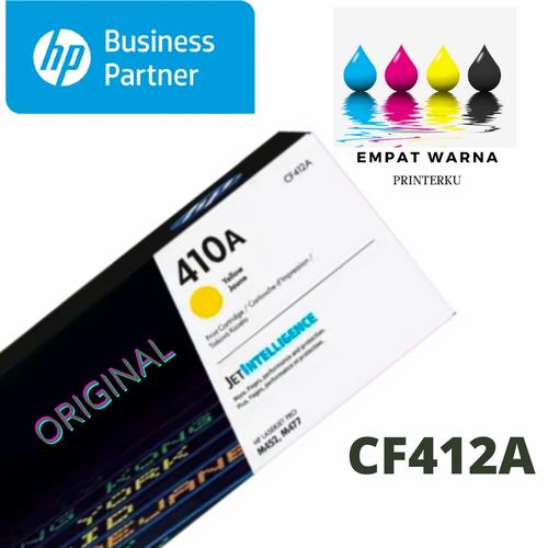 Jual Jual Toner HP CF 412A Yellow LaserJet Pro M452 / LaserJet Pro MFP ...