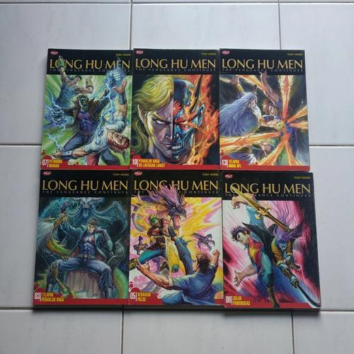Jual Long Hu Men The Vengeance Continues ( komik hong kong set 14bk ...