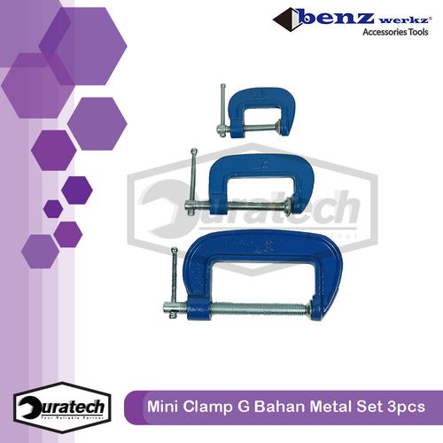 Jual Klem C set 3pcs penjepit - Catok kayu - Clamp G set Benz Werkz ...