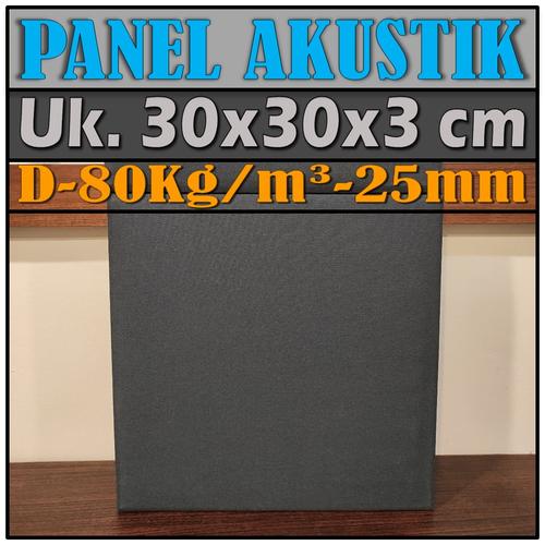 Jual Panel Akustik Peredam Suara ukuran 30x30cm Rockwool D-80kg Tebal ...
