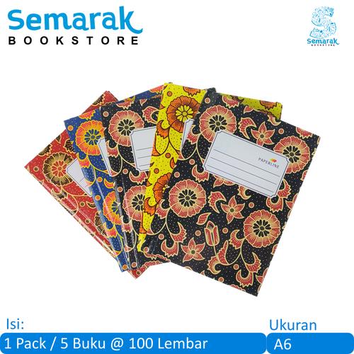 Jual Buku Tulis Paperline Hard Cover A6 [1 Pack / 5 Buku @ 100 Lembar ...