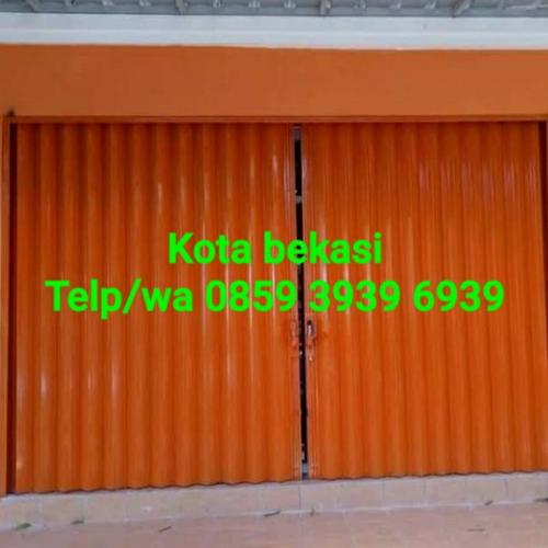 Jual rolling door folding gate pintu geser pintu besi dorong pintu ...