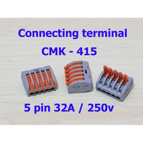 Jual Penyambung Kabel CMK-415 / Connecting Terminal CMK-415 5 Pin 32A ...