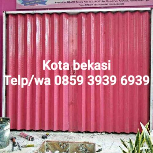 Jual folding gate rolling door pintu harmonika pintu lipat sliding door ...