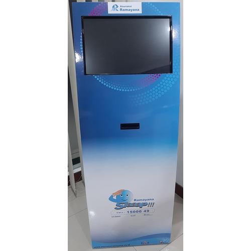 Jual Mesin Antrian Kiosk touchscreen 19" plus tv 32" dan software ...