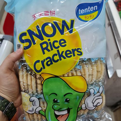 Jual ten ten snow rice crackers kraker beras 360gr - Kota Medan ...