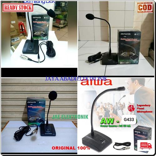 Jual Mic Meja Condenser Mik Table Desk Standing Electret podium mimbar - Jakarta Barat - GROSIR ...