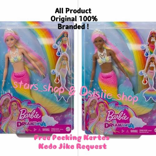 Jual Barbie Dreamtopia Color Change Mermaid Doll Original / Boneka ...