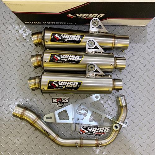 Promo Knalpot Shijiro M3 Long Fullsystem Vespa Sprint Primavera S LX ...