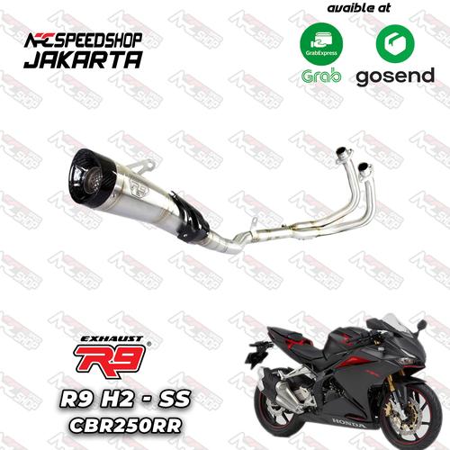 Jual Knalpot R9 H2 SS Carbon Honda CBR 250RR CBR 250 RR Fullsystem ...