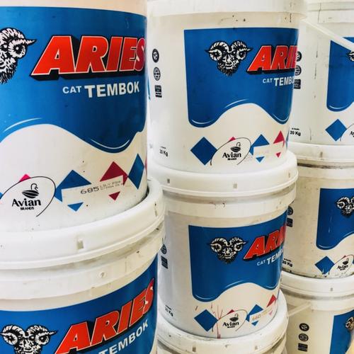 Jual CAT TEMBOK EKONOMIS ARIES 20 KG WARNA LENGKAP GOJEK - PUTIH SW ...