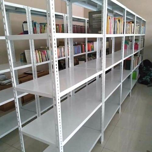 Jual rak besi siku L50xP100xT200 5 susun - Putih, 50*100*5s - Kota ...