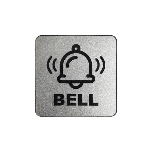 Promo Sign Akrilik - BELL SILVER - Signage Bell Rumah /Bell Meja Bill ...