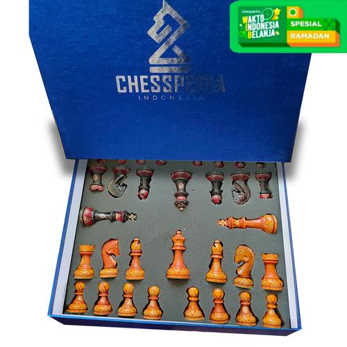 Jual Parsel Ramadhan Set Catur Kayu Motif Batik 100% Asli Indonesia ...