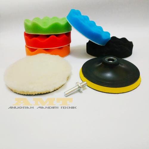 Jual Busa Poles Sponge Polishing 5 Inch Set 8 Pcs / Busa Poles Mobil ...