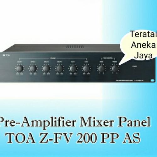 Jual TOA Pre-Amplifier Mixer Panel tipe Z-FV 200 PP AS - Jakarta Pusat ...