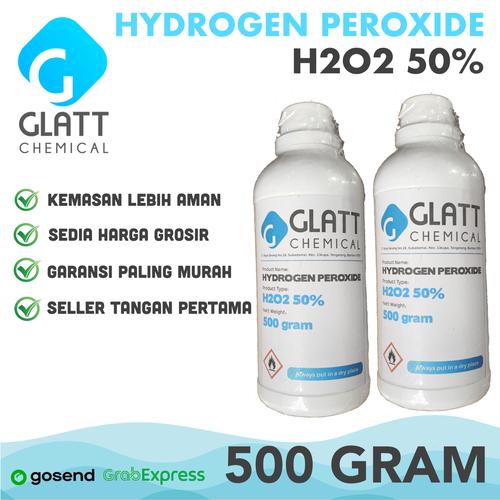Jual 500 Gram Hydrogen Peroxide 50% - H2O2 Hidrogen Peroksida - Kadar 3 ...