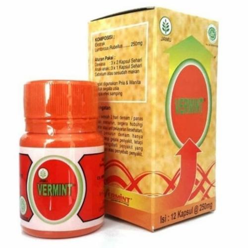 Jual VERMIN KECIL ISI 12 KAPSUL / OBAT UNTUK TIPES - Kota Surabaya - G ...