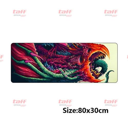 Jual Mousepad Besar Lebar Gaming Mouse Pad Rubber HOWL BEAST - BARONG02 ...