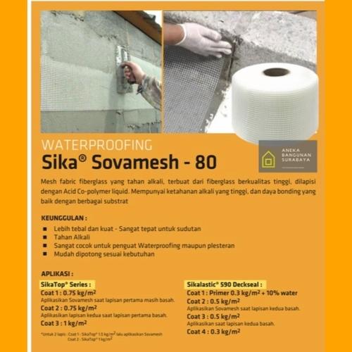 Jual Sika Sovamesh per roll 5m' | pengganti sika fleece | sova mesh ...