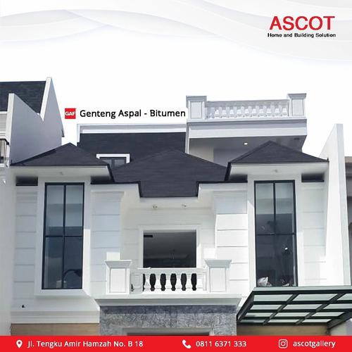 Jual atap genteng aspal bitumen - Hitam - Kota Medan - ASCOT Gallery ...