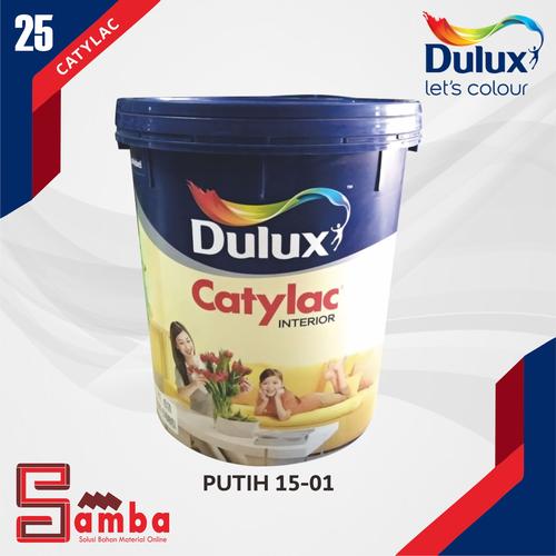 Jual DULUX CATYLAC PUTIH interior 15-01 25 KG cat tembok interior ...