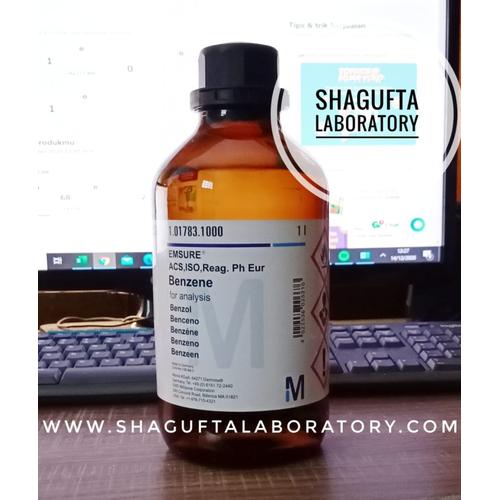 Jual BENZENE 250mL M E R C K 101783 / BENZENA PRO ANALIS Repack - 500mL ...