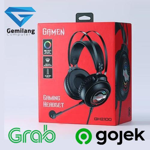Jual GAMEN HEADPHONE GH1200 ORIGINAL 7.1 SURROUND SOUND GAMING HEADSET ...