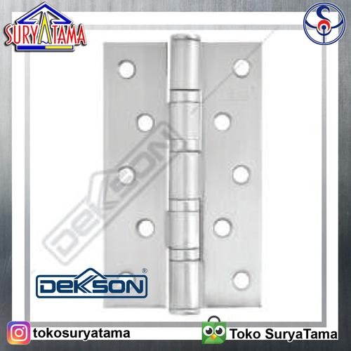 Jual ENGSEL : HINGE DEKKSON ES IR 5x3x3MM 4BB SN (BAHAN BESI) - Kota ...