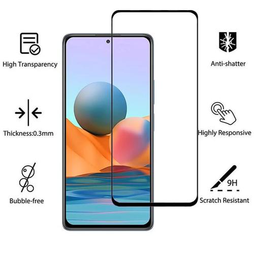 Jual XIAOMI REDMI NOTE 10 / NOTE 10 PRO TEMPERED GLASS FULL COVER ...
