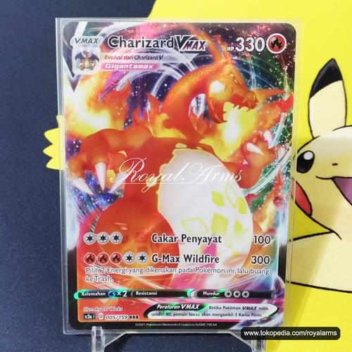 Jual Charizard VMAX SC3A 005/159 RRR Kartu Pokemon TCG Indonesia ...