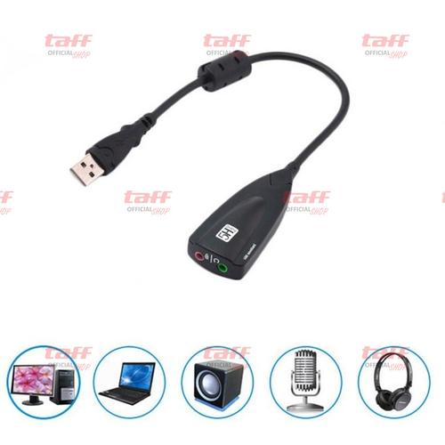 Jual Taff Soundcard USB 5H V2 External Sound Card Virtual 7.1 Surround ...