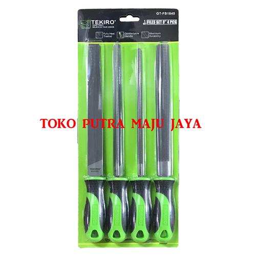 Jual TEKIRO KIKIR Set 4 Pcs 8" INCH KIKIR BESI KAYU FILES GT-FS1845 ...