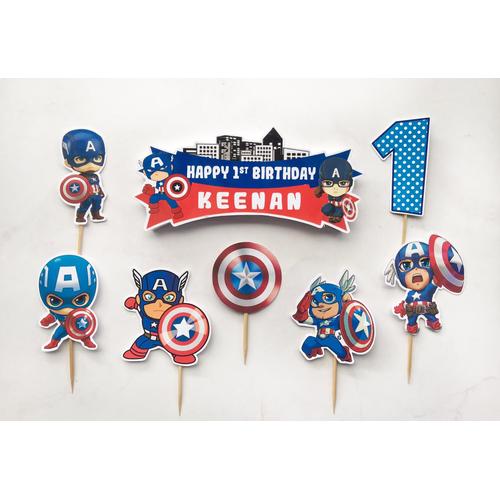 Jual Paket TOPPER ukuran sedang BISA Request tema, NAMA, ANGKA - Kab ...