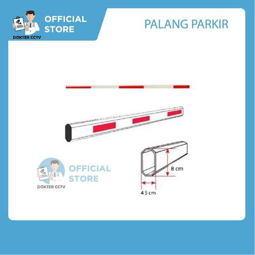 Jual Boom Barrier Gate Portal Arm Palang Parkir 4 Meter - Kab