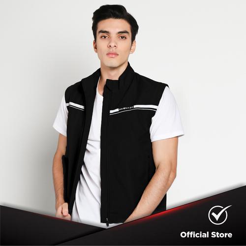 Promo INVENTZO VIENTO Vest - Rompi Motor Tahan Angin Pria - Black - XL ...