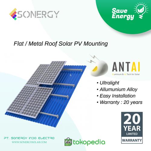 Jual ANTAI Flat / Metal Roof Solar PV Mounting - Jakarta Timur ...