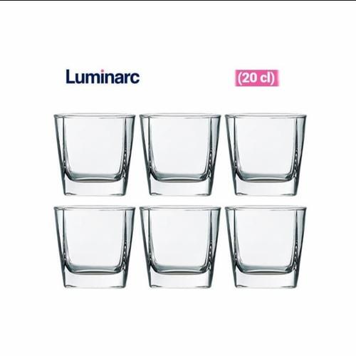 Jual 1 SET ISI 6 PCS LUMINARC STERLING 200ML/GELAS WHISKEY/GELAS ...