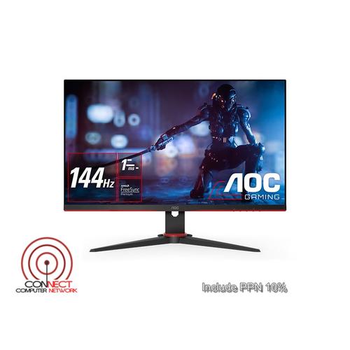 Jual Monitor AOC 24G2E 24" IPS 144Hz 1ms FullHD HDR FreeSync Gaming ...
