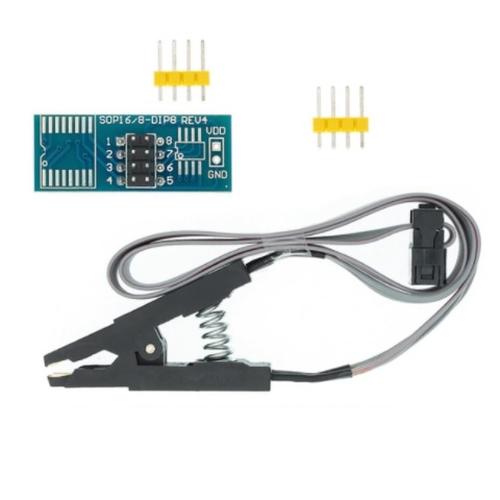 Jual SOIC8 SOP8 Flash Chip IC Test Clip Socket Adpter BIOS 24 25 ...