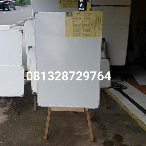 Jual papan tulis whiteboard Standing kayu 60x90 cm - Jakarta Timur ...