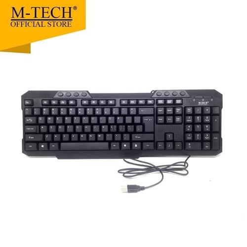 Jual M-tech Keyboard Komputer PC Laptop Multimedia Fullsize MTK-03 ...