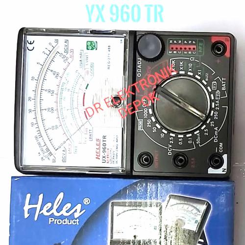 Jual Multimeter ORI Avometer Multitester Analog Heles YX 960 TR YX960TR ...